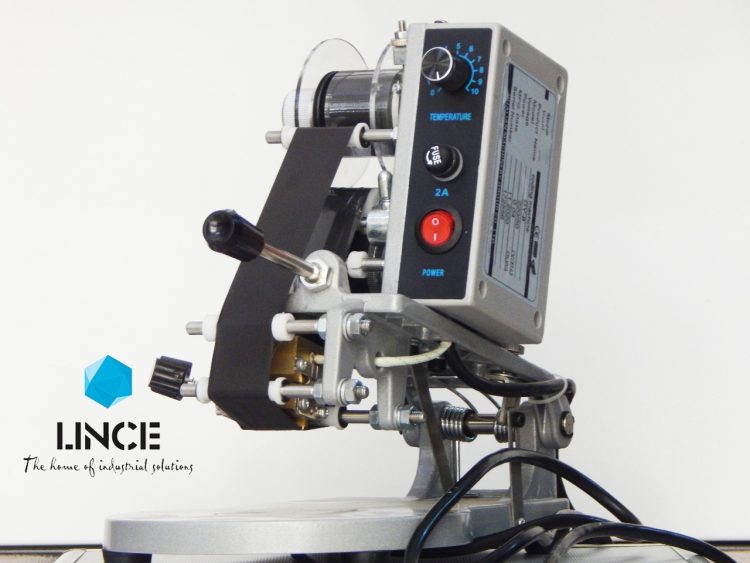 Manual ribbon coding machine – Lince Packaging
